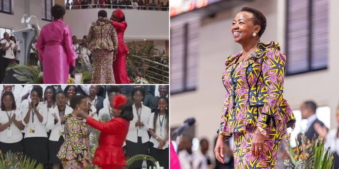 Rachel Ruto Surprised With Birthday Celebration During Church Service [PHOTOS] - Kenyans.co.ke